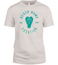 Custom Beach T-Shirts | UberPrints